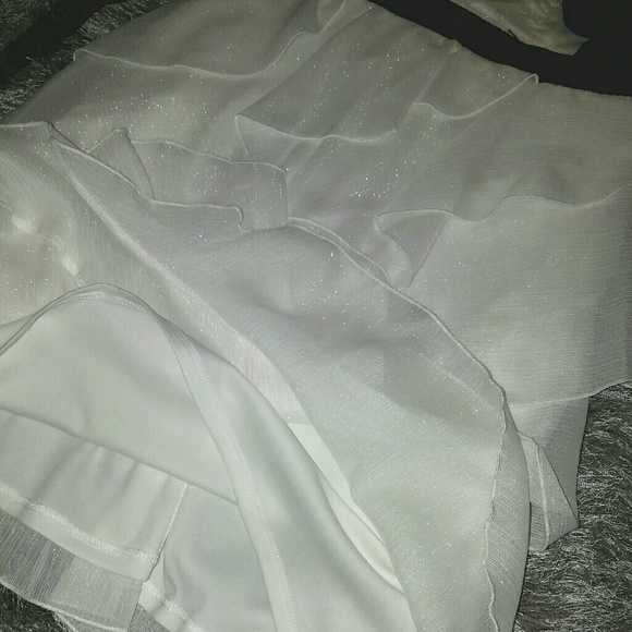 Amy Byer | Dresses | Nwt Cascading Ruffles Shrug Holiday Portraits ...